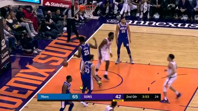 NBA zero distance Buick breakthrough attracts the bag Ayton block and ...