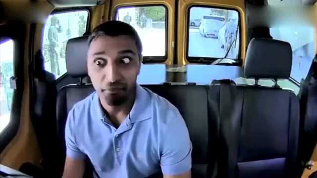 Spoofing abroad: Seeing the frozen people on the street, passers-by ...