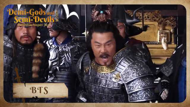 BTS: Four Murong Fu Have Fun Together Behind The Scene | Demi-Gods and ...