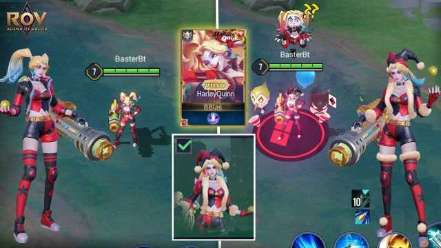 SKIN RoV | Costume Capheny HarleyQuinn กิจกรรมใหม่ เล่นสกินฟรี ๆ ...