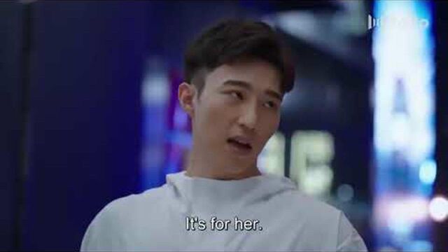 bad guys were trying to hrass her at the bar but he saved her and ...