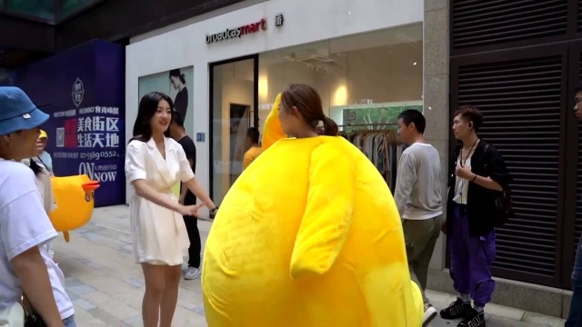 BTS: It's hard being inside the yellow duck | You Are My Destiny ...