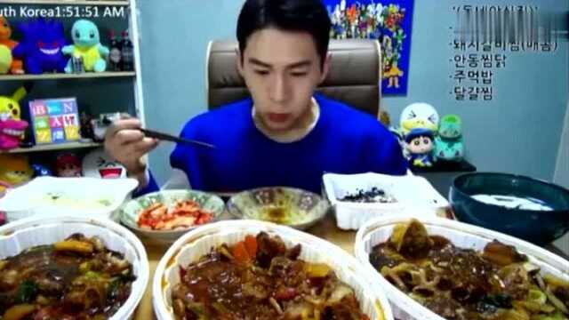 South Korea's big stomach king: eat and broadcast Mercedes brother ...