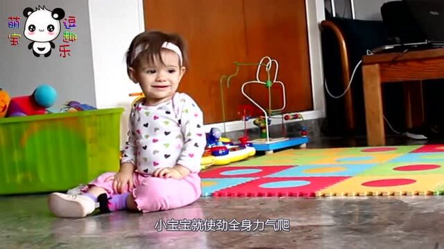 7-month-old baby learns to crawl, research new climbing methods, cross ...