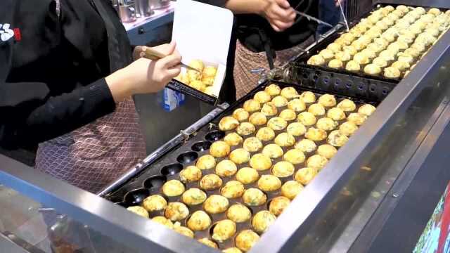 Octopus balls, you can do 84 in one time, you can earn more than 200 in ...