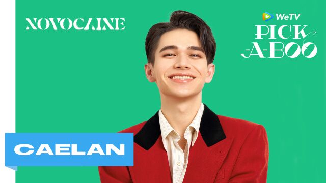 Caelan express his mood during his first album shoot "Novocaine" and ...