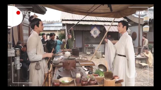BTS: Lan Jue and Zhang Ping Arguing with Each Other like Pupils on Set ...