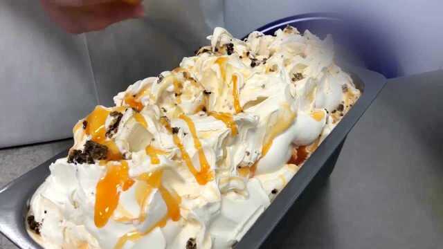 Putting the Scottish lamb chopped ice cream, is this a dark dish ...