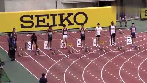 Men's 100 meters track and field competition, Gatlin perfectly shows ...