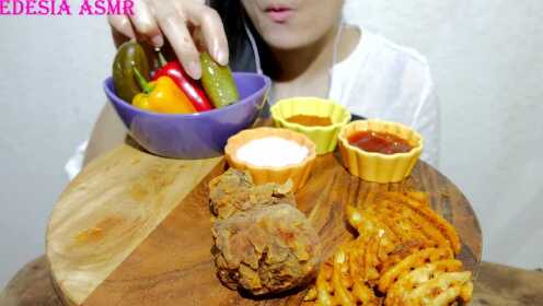 EDESIA has never seen such a rich fried chicken. - Watch HD Video Online - WeTV