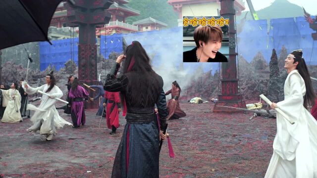 Behind the scenes: Constant fighting in BuYeTian | The Untamed Special ...