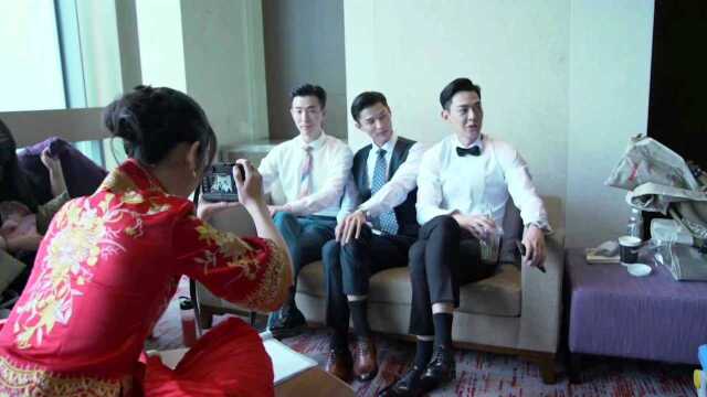 BTS: Cong Rong took photo for 3 men | My Little Happiness - Assista ...