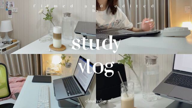 study vlog | a few days of a PRODUCTIVE uni student | in person ...